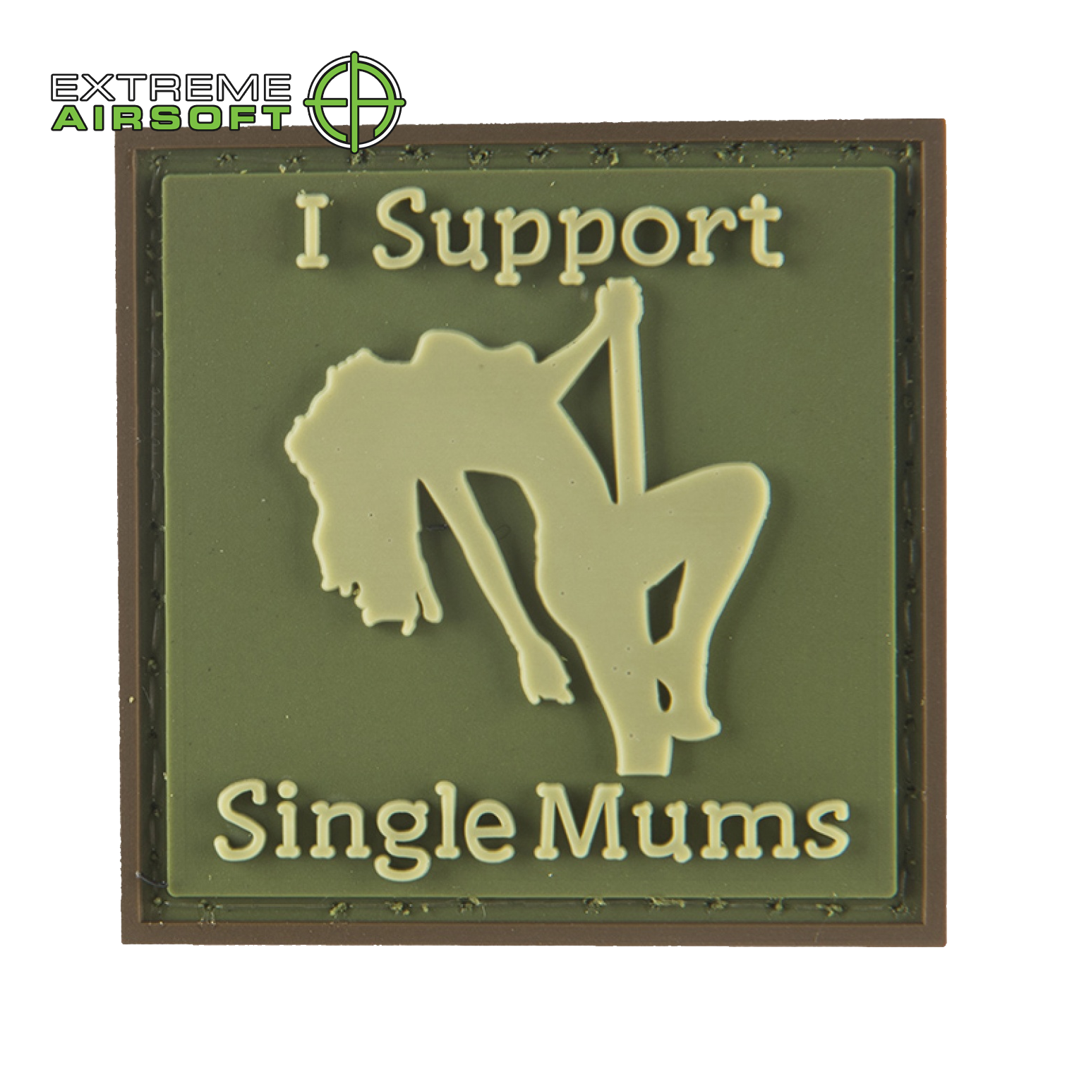 I Support Single Mums PVC Patch – Extreme Airsoft RI