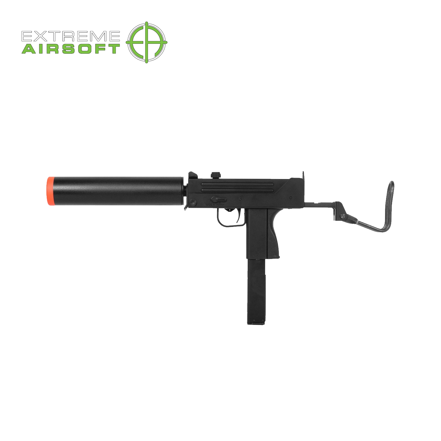 HFC METAL FULL AUTO MAC 11 GAS BLOWBACK SMG TSD W/ MOCK SUPPRESSOR ...