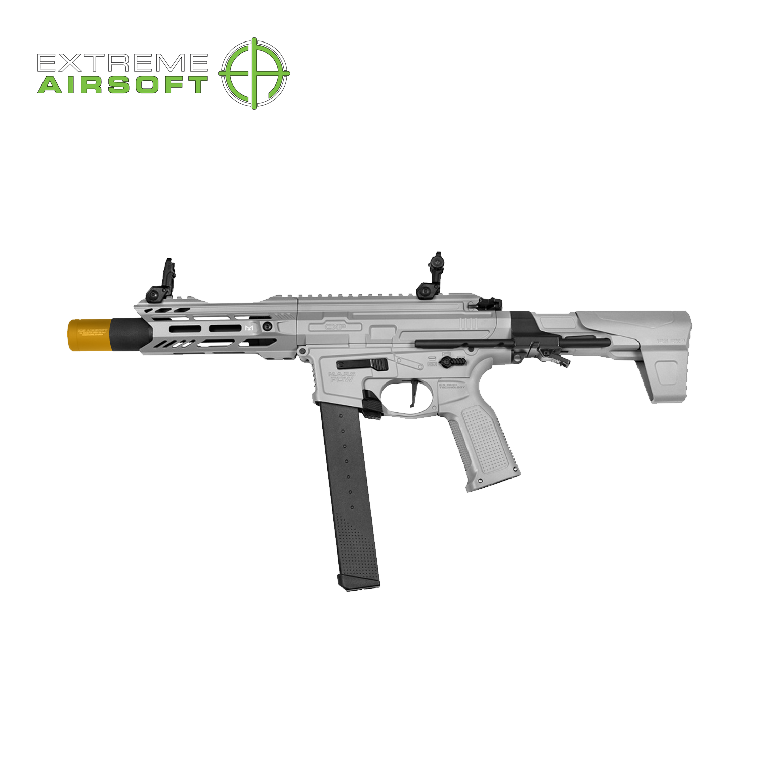 ICS CXP-MARS PDW9 AEG Nardo Grey – Extreme Airsoft RI