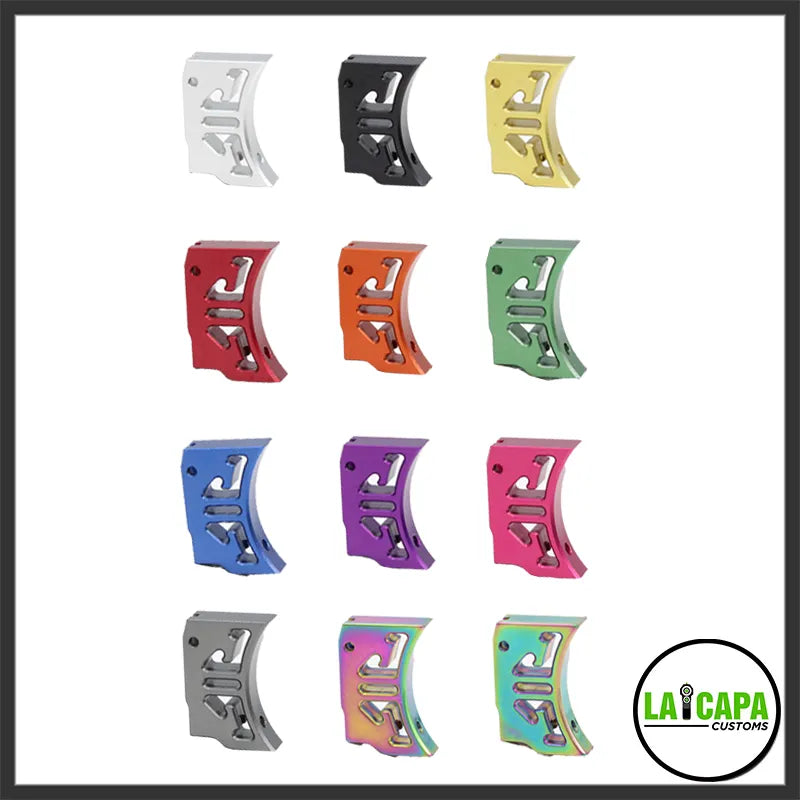 LA Capa Customs “S1” Curved Trigger for Hi Capa — Extreme Airsoft RI