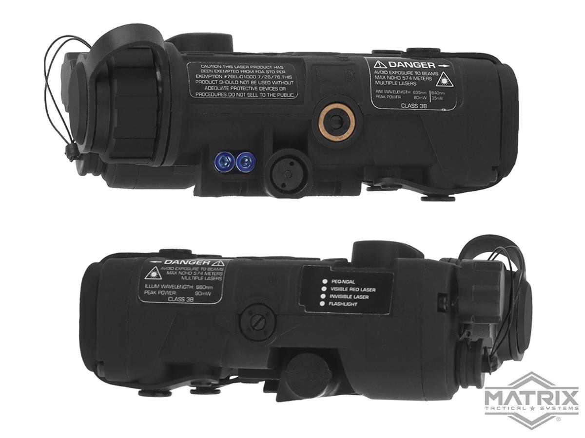 Matrix Mini PEQ-NGAL Next Generation Red / IR Dual Laser and Flashligh ...