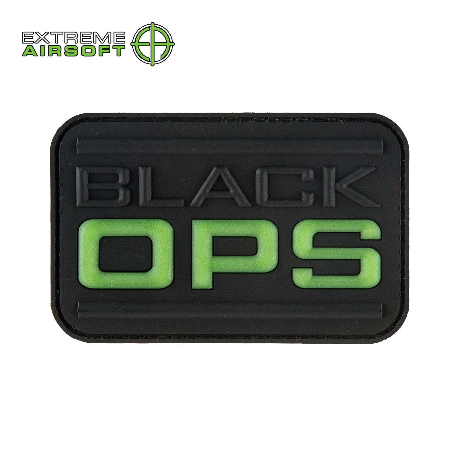 Black OPS Glow-In-The-Dark PVC Patch – Extreme Airsoft RI