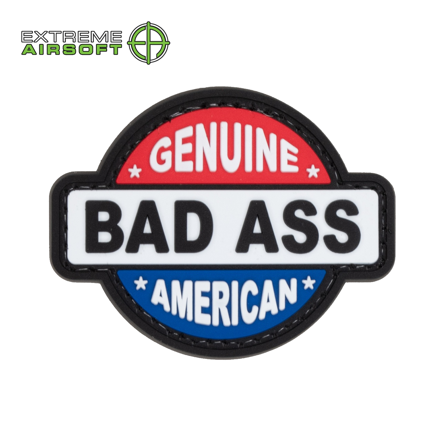 Genuine Bad Ass American PVC Patch – Extreme Airsoft RI