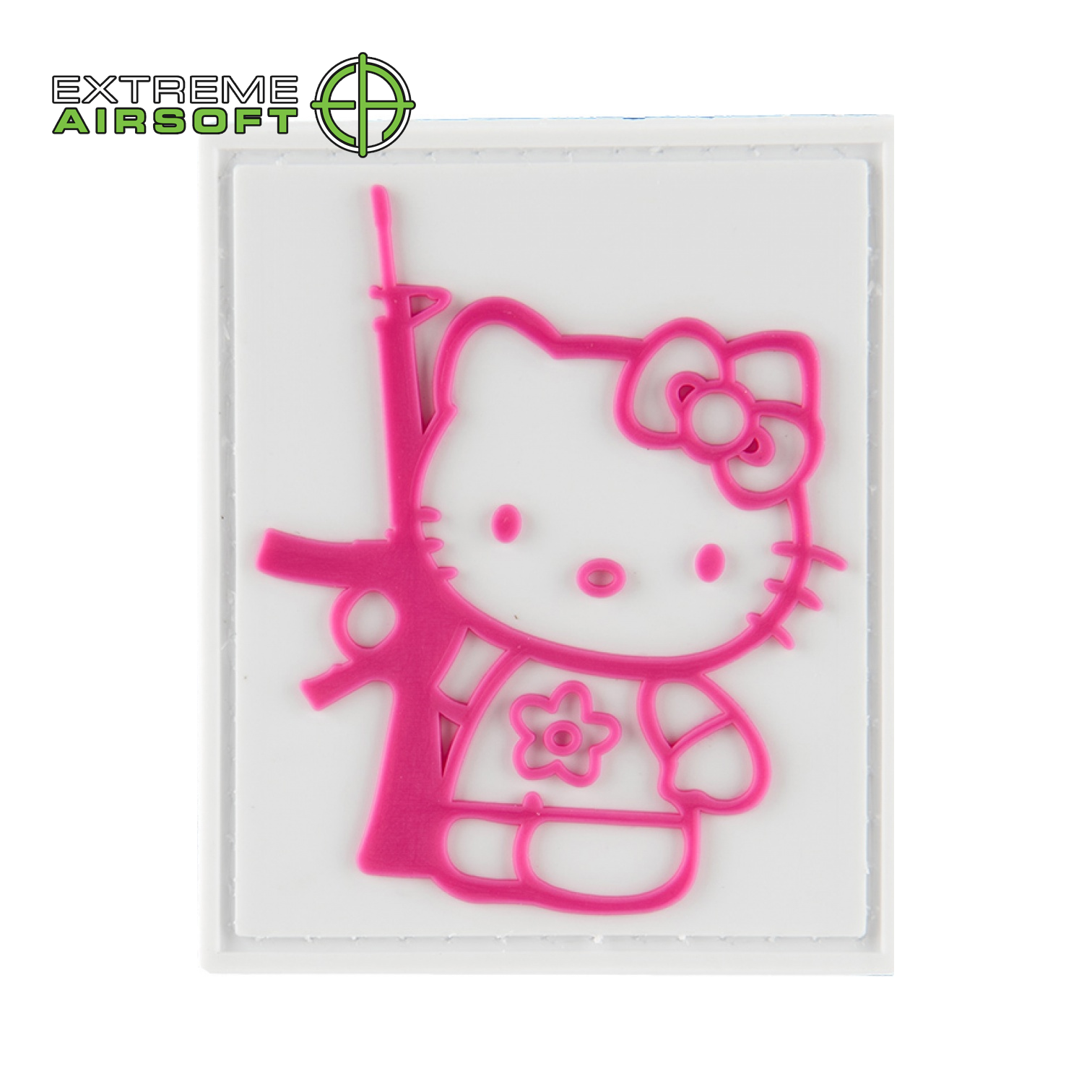 Hello Kitty With Rifle PVC Patch – Extreme Airsoft RI