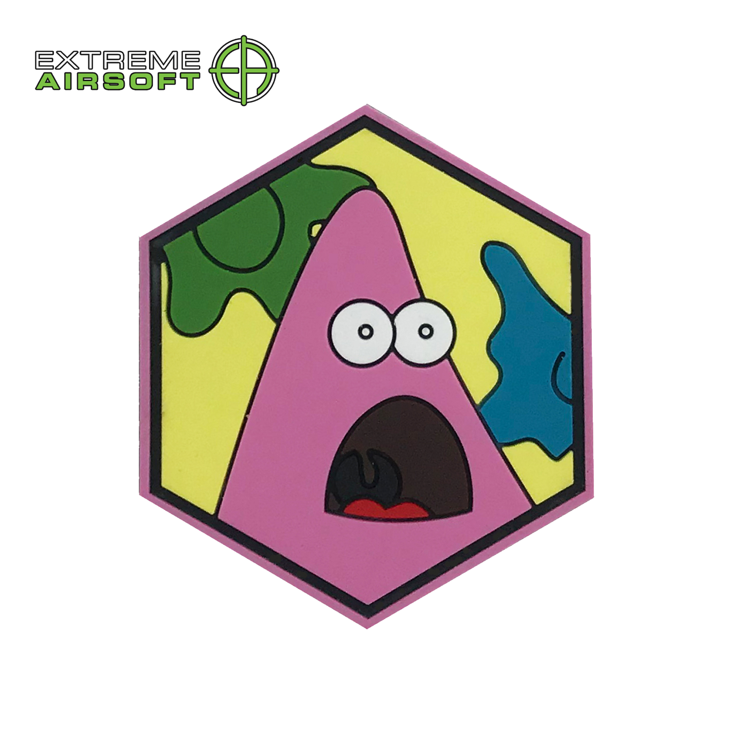 Surprised Patrick PVC Patch – Extreme Airsoft RI