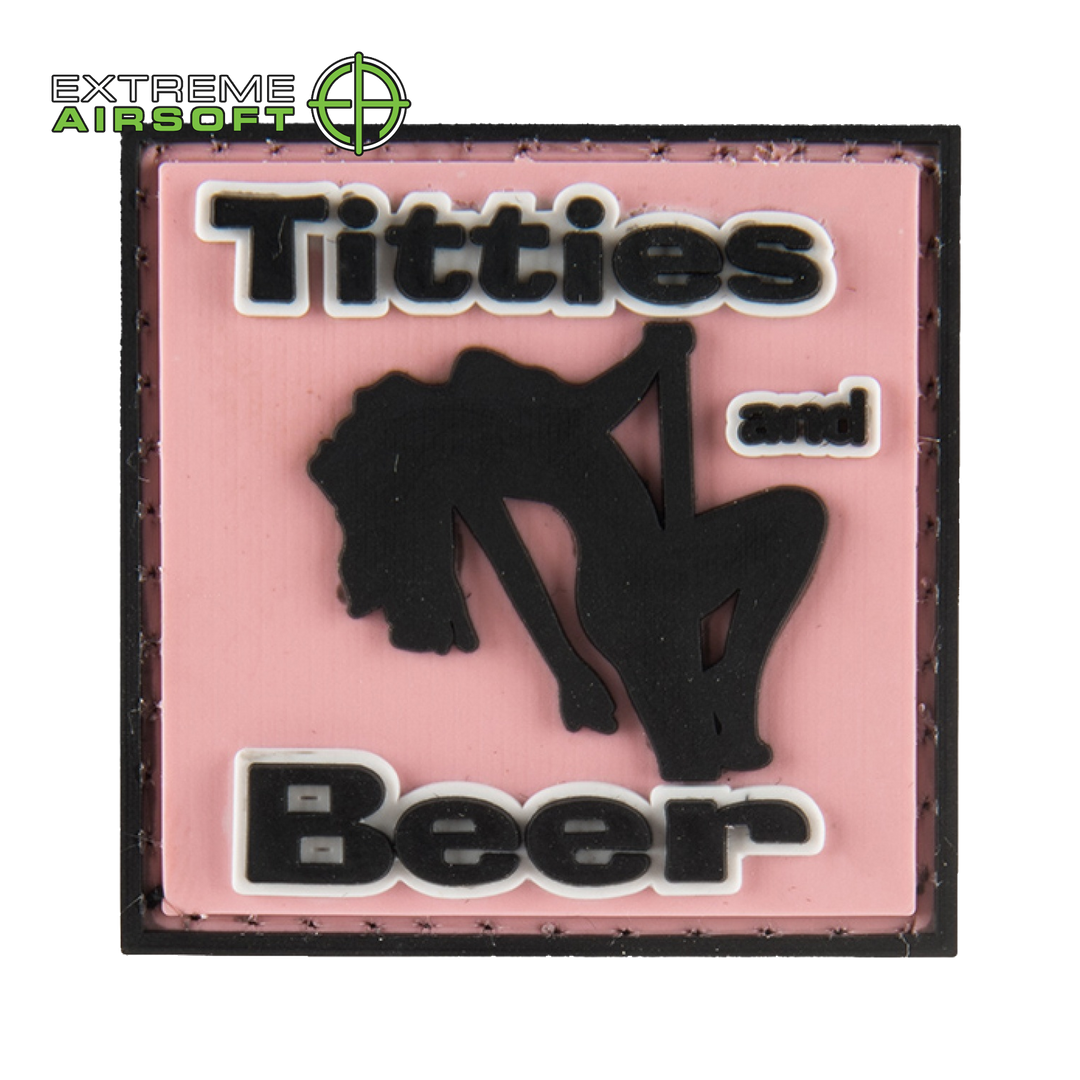 Titties and Beer PVC Patch – Extreme Airsoft RI