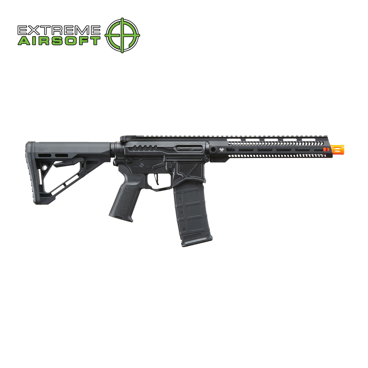 Zion Arms R15 Mod 0 Long Rail Airsoft Rifle with Delta Stock — Extreme ...